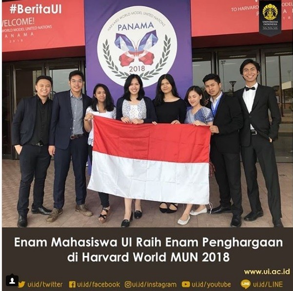 Six UI Students Seized Six Awards at Harvard World Model United Nations ...
