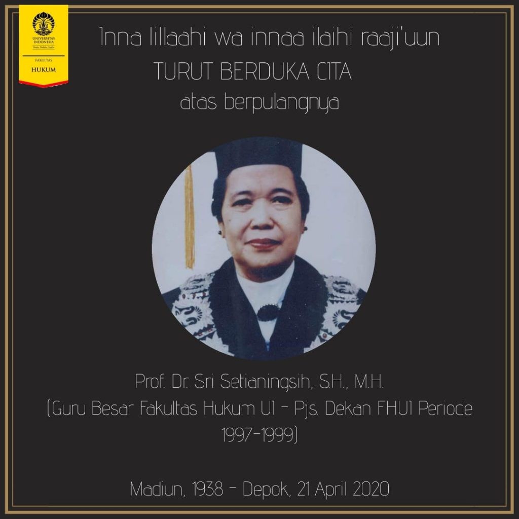 - Fakultas Hukum Universitas Indonesia