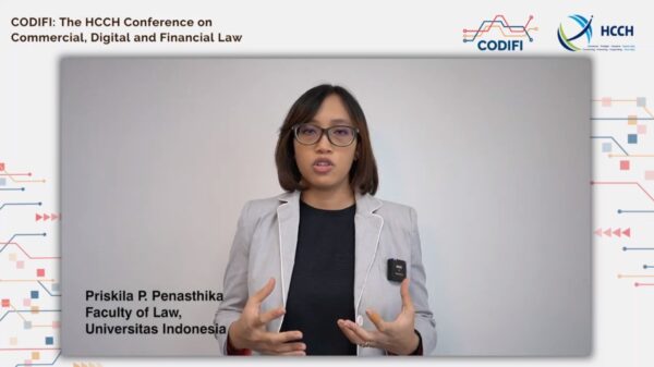 Dosen FHUI, Priskila Pratita Penasthika, Mewakili Indonesia Sebagai Pembicara CODIFI Conference ...