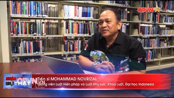 Pakar Hukum Tata Negara FHUI Mohammad Novrizal, Ph.D, Berbicara di QPVN ...
